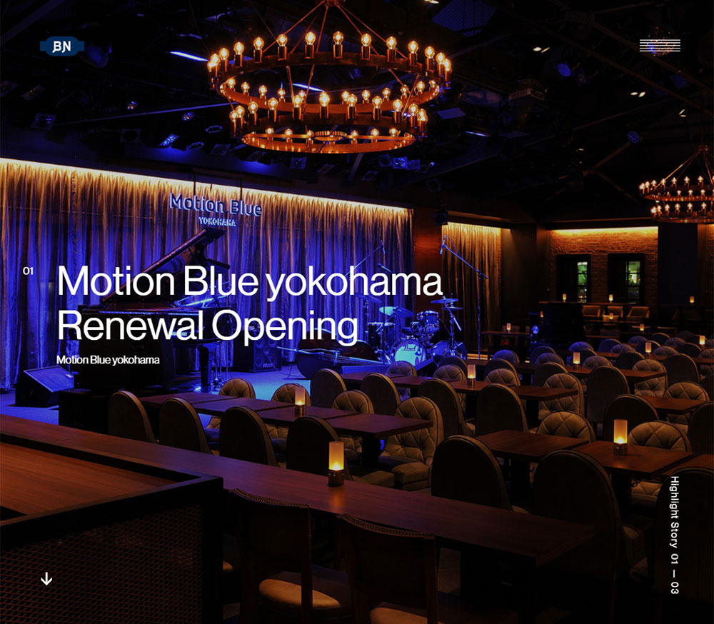 BLUE NOTE JAPAN | SANKOU! | Webデザインギャラリー･参考サイト集