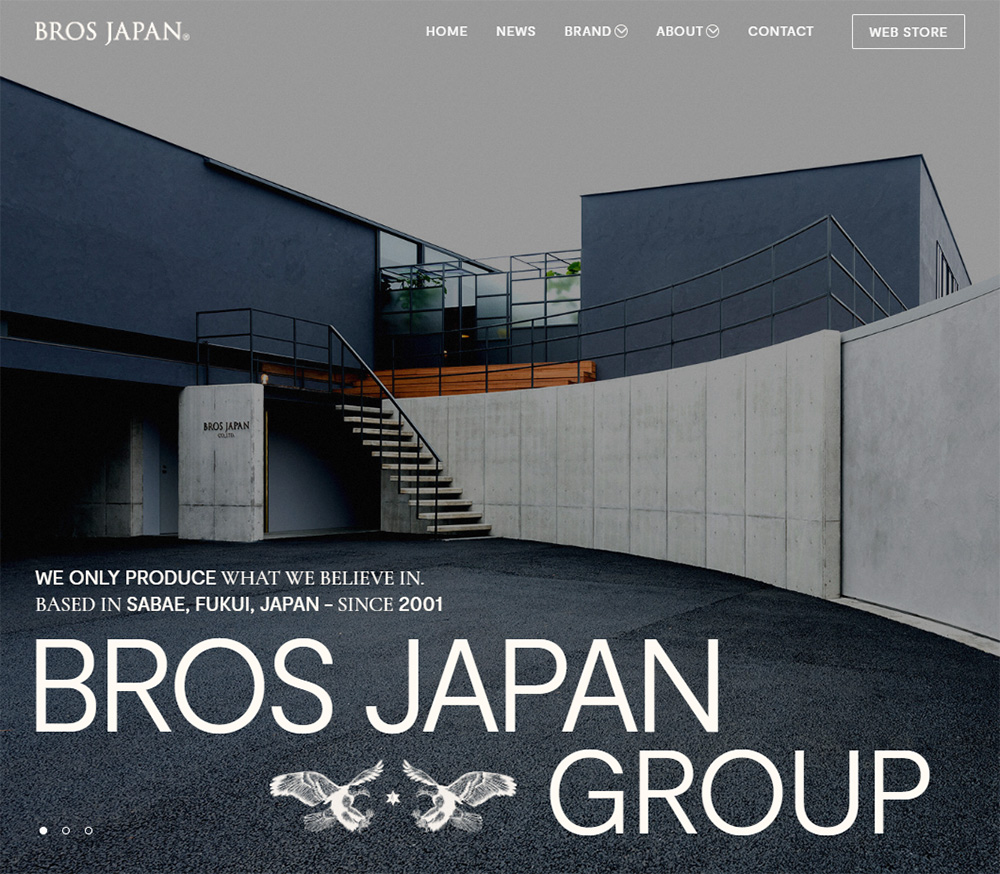 BROS JAPAN GROUP | SANKOU! | Webデザインギャラリー･参考サイト集