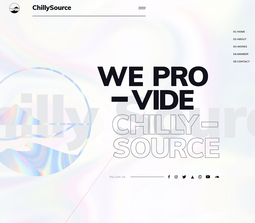 Chilly Source | SANKOU! | Webデザインギャラリー･参考サイト集