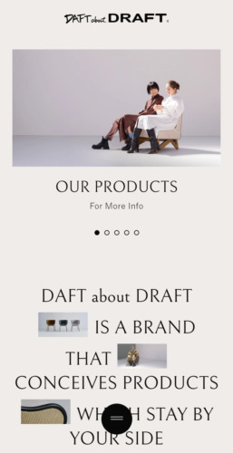 DAFT about DRAFT | SANKOU! | Webデザインギャラリー･参考サイト集