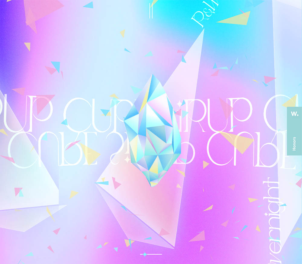 SIRUP – cure – Playlist Site | SANKOU! | Webデザインギャラリー･参考サイト集