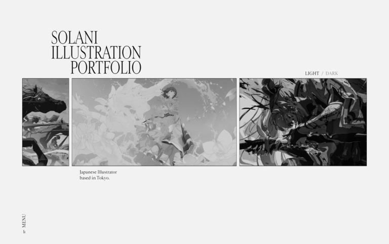 SOLANI Portfolio | SANKOU! | Webデザインギャラリー･参考サイト集