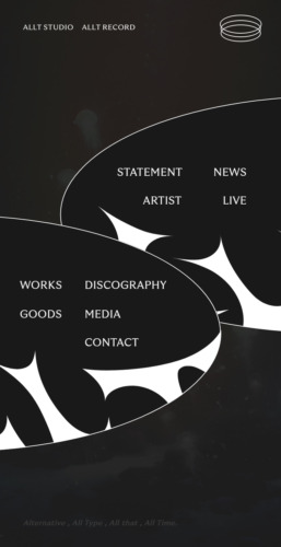 ALLT STUDIO | SANKOU! | Webデザインギャラリー･参考サイト集