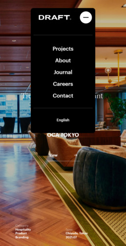 DRAFT Inc. | SANKOU! | Webデザインギャラリー･参考サイト集