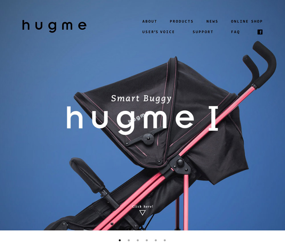 hugme | SANKOU! | Webデザインギャラリー･参考サイト集