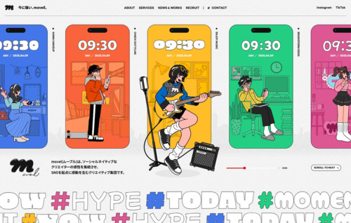 movel Inc. | 今に強い、movel | SANKOU! | Webデザインギャラリー･参考サイト集