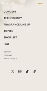 ReWEAR公式サイト | SANKOU! | Webデザインギャラリー･参考サイト集