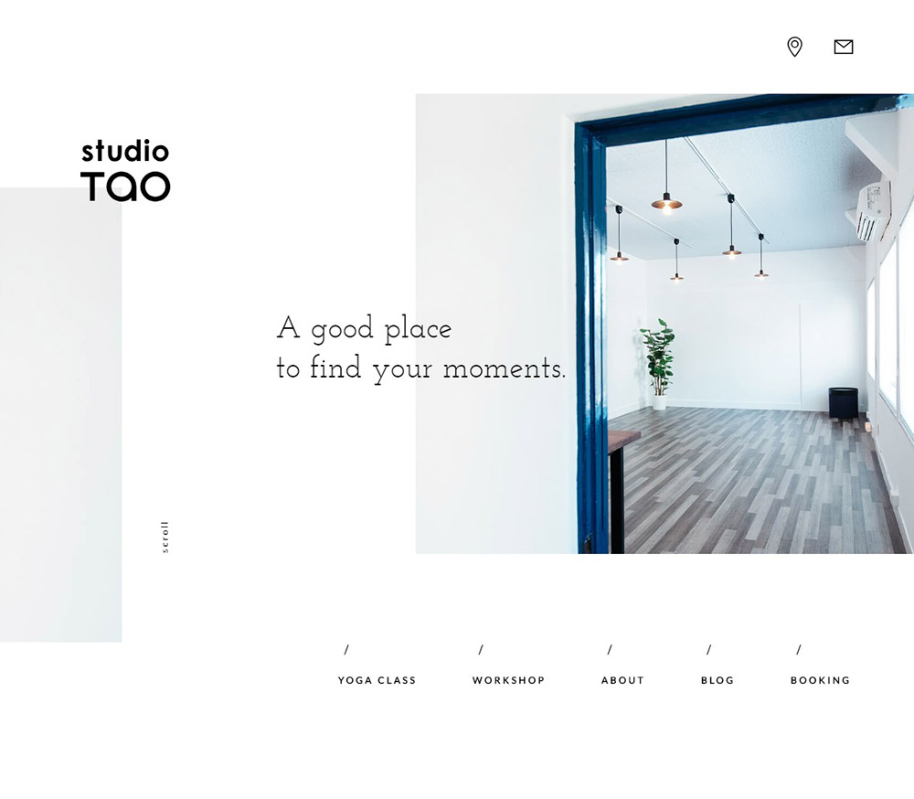 studio Tao | SANKOU! | Webデザインギャラリー･参考サイト集